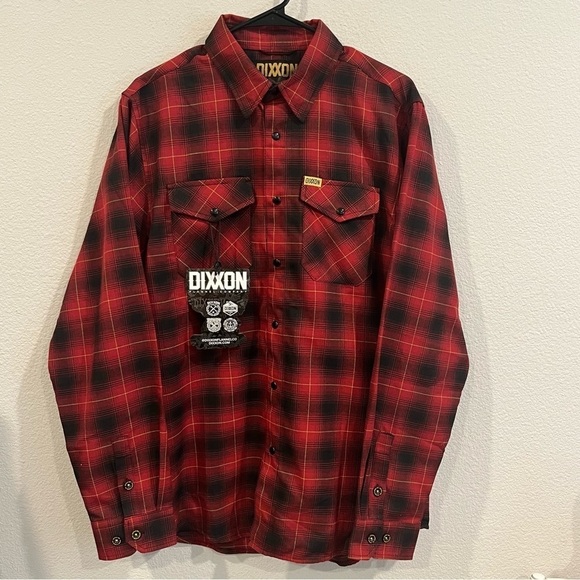 DIXXON | Shirts | Dixxon Flannel Company Red And Black Plaid New With ...